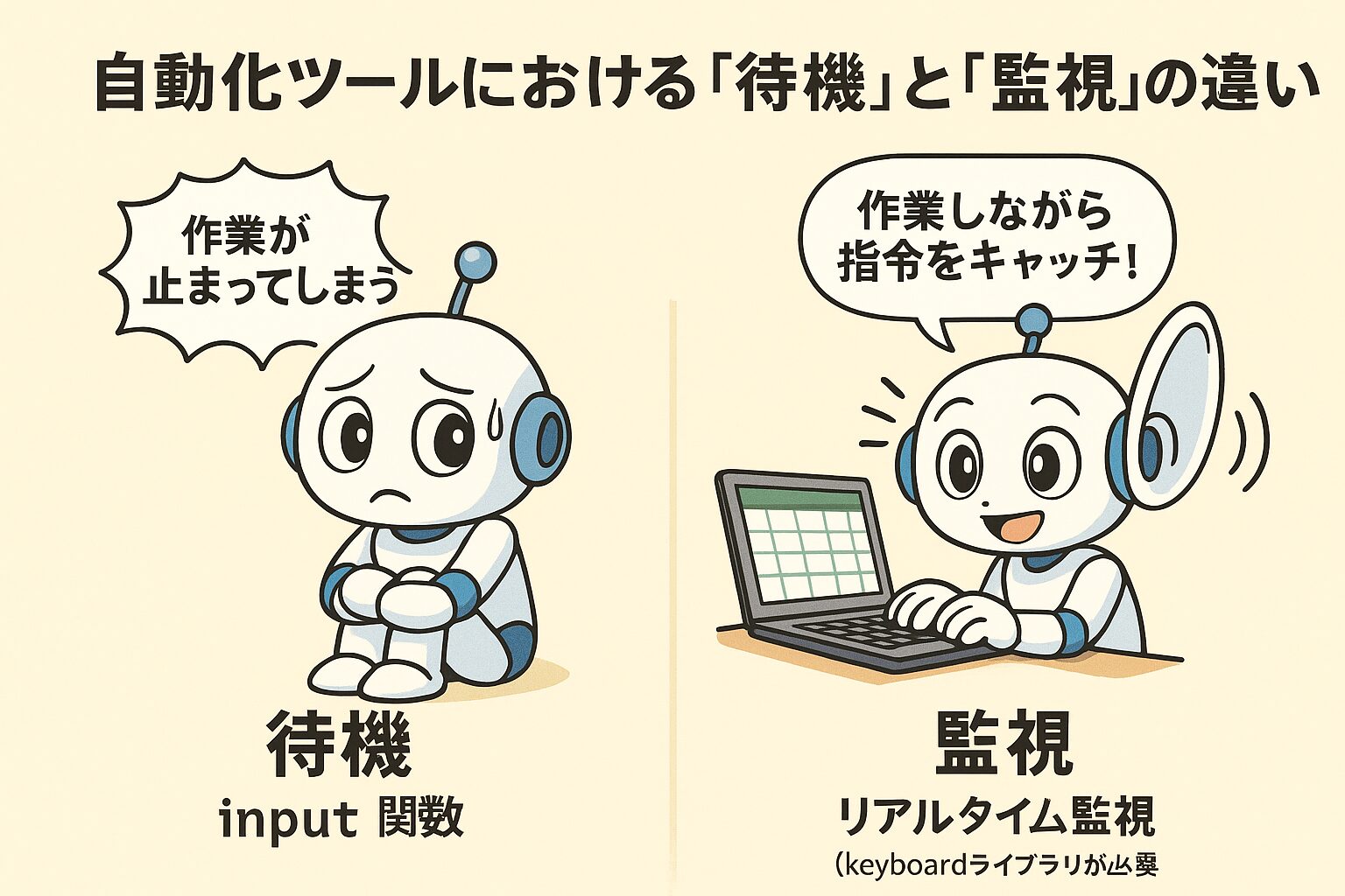 Pythonでキー入力判定方法｜実行中の暴走を3行で止める「緊急停止」実装術